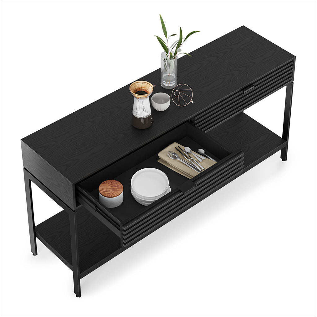 Cora Console Table - Ebonized Ash - Scan Design | Modern and ...