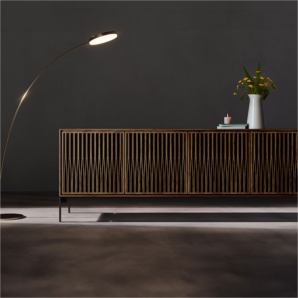 Elements 8709 Media Console - Walnut - Scan Design | Modern and ...