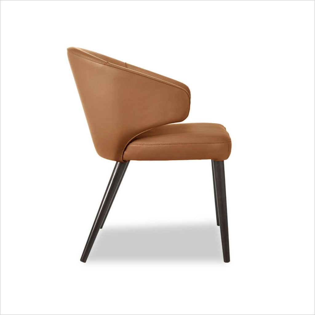 Liza Dining Chair - Saddle - Scan Design | Modern and Contemporary ...