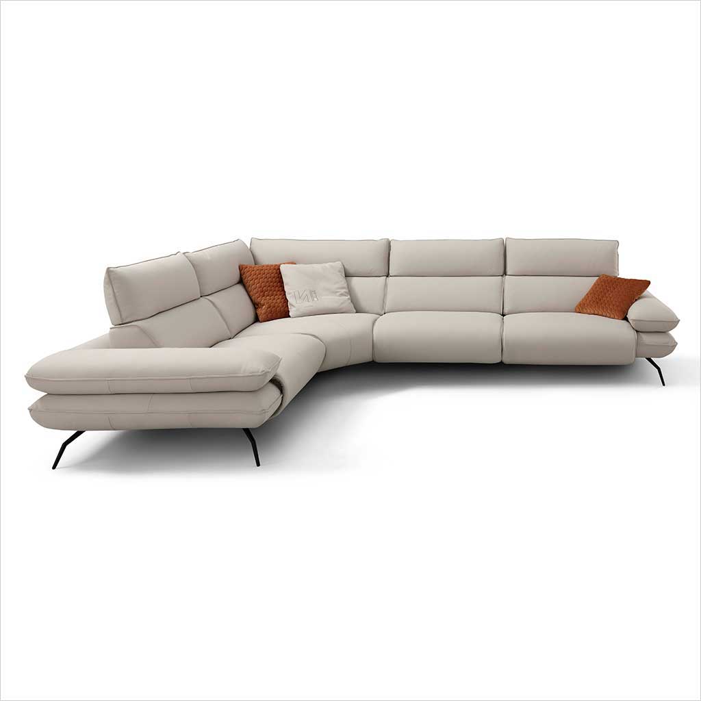Dillon Sectional - Light Grey - Scan Design | Modern and Contemporary ...