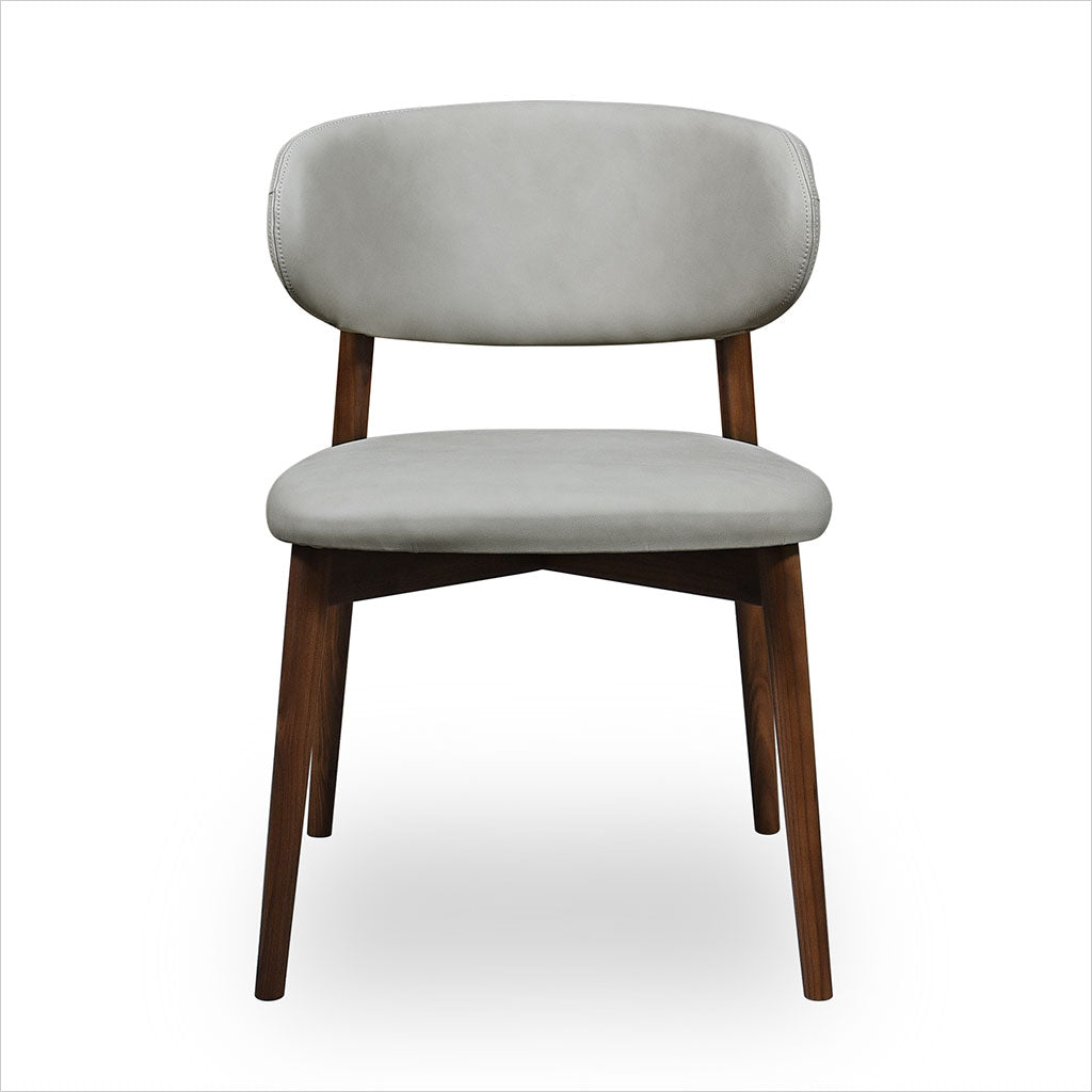 Maria Dining Chair - Light Stone - Walnut - Scan Design | Modern and ...