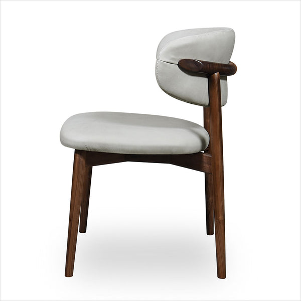 Maria Dining Chair - Light Stone - Walnut - Scan Design | Modern and ...