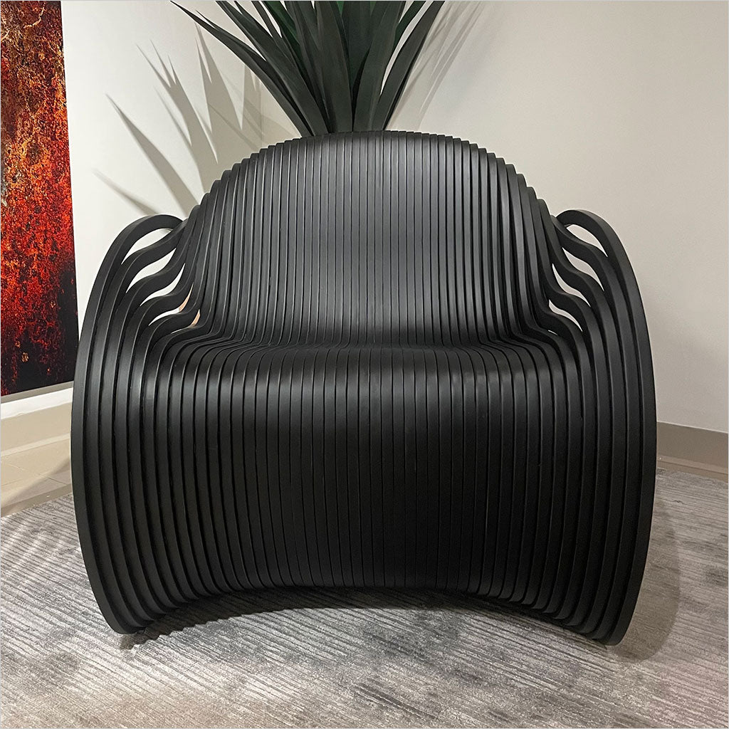Flow Lounge Chair - Ebony - Scan Design | Modern and Contemporary ...