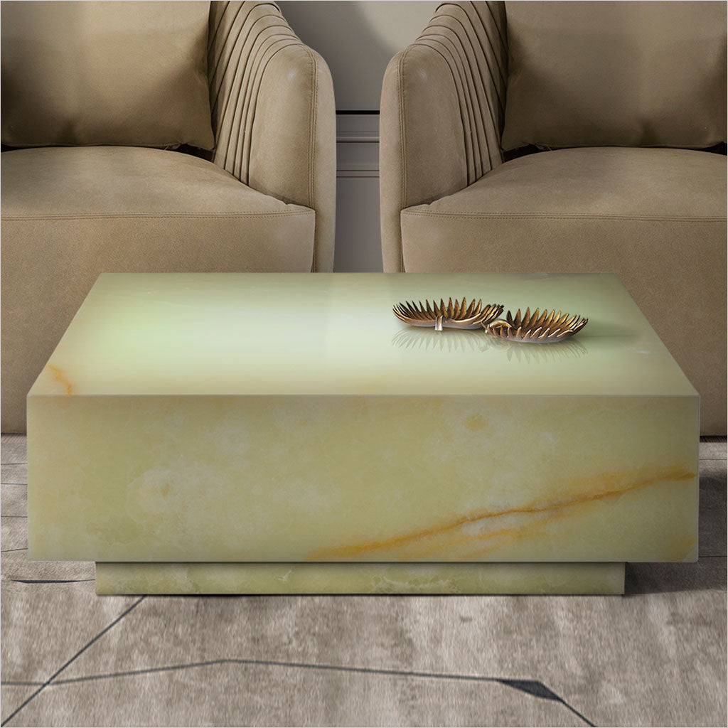 Cosmos Coffee Table - Green Onyx - Scan Design | Modern and ...