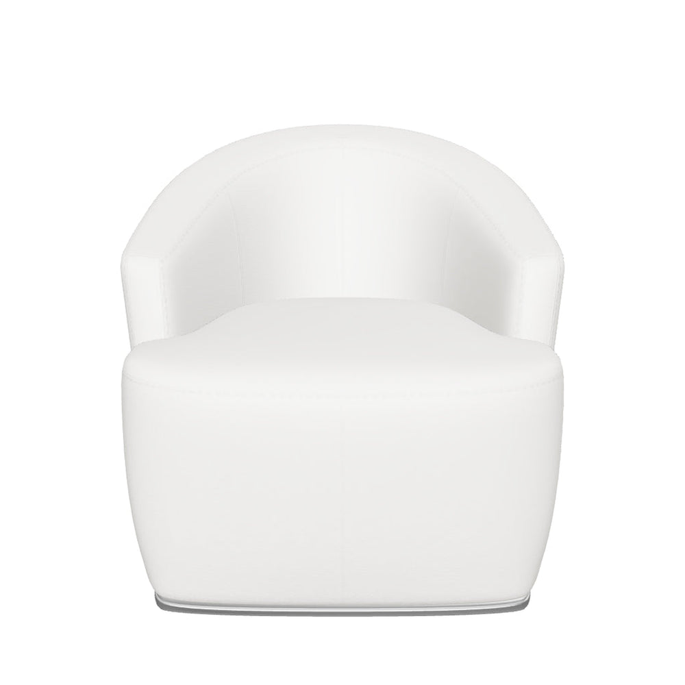 Vienna Swivel Chair - White - Scan Design | Modern and Contemporary ...