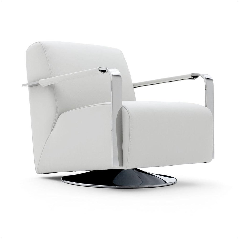 Vogue Swivel Chair - White - Scan Design | Modern and Contemporary ...