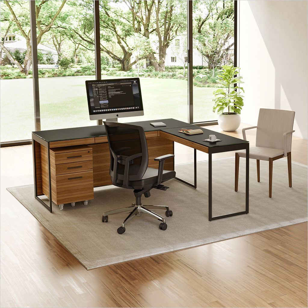 Sequel 20 Desk 6101 - Walnut - Scan Design | Modern and Contemporary ...