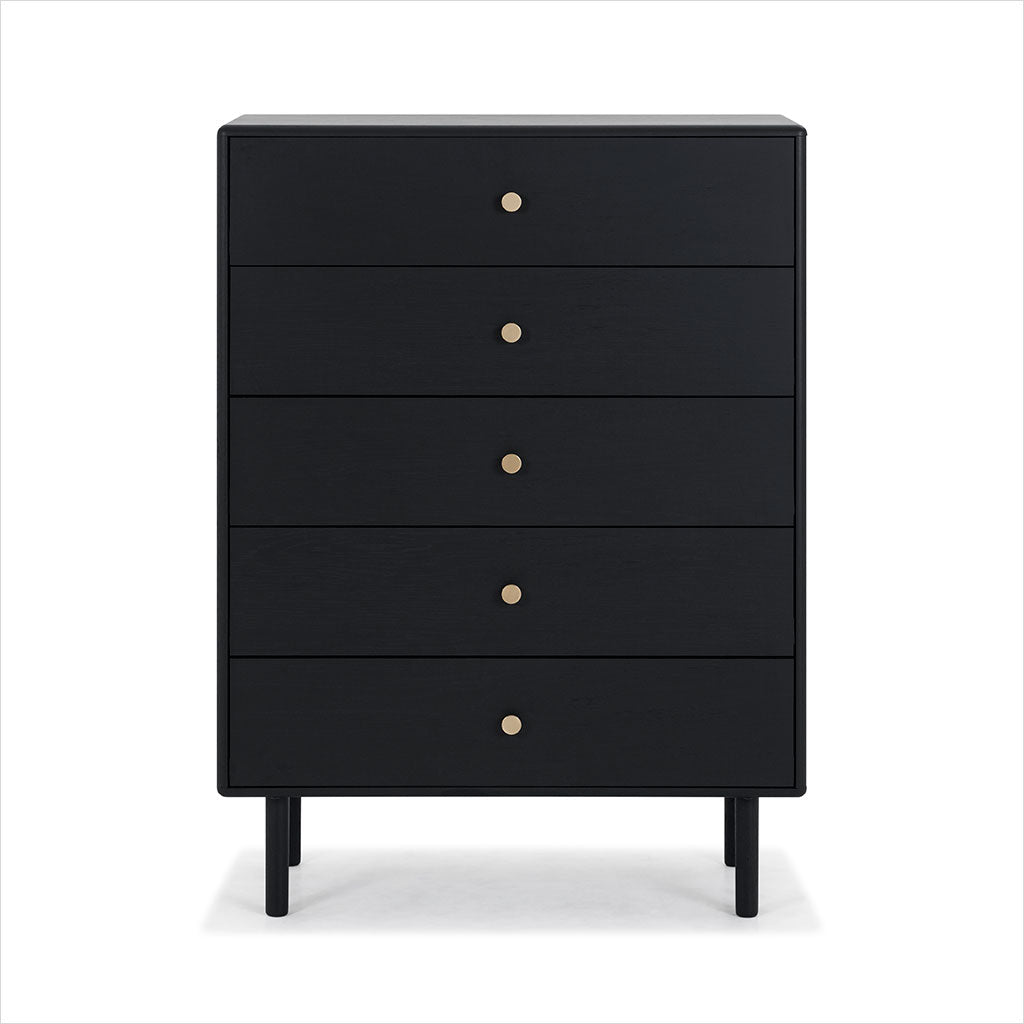 Lucerne High Chest - Black - Scan Design | Modern and Contemporary ...