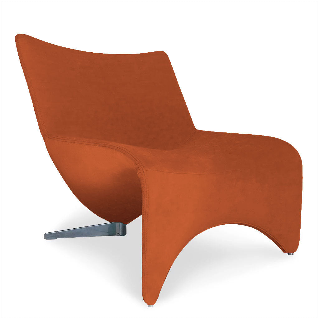 Contemporary Orange Chair Contemporary Armchair Orange Slice®