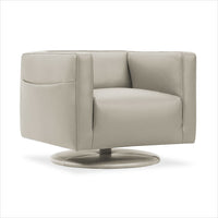 Pascal Swivel Chair - Stone - Scan Design | Modern and Contemporary ...