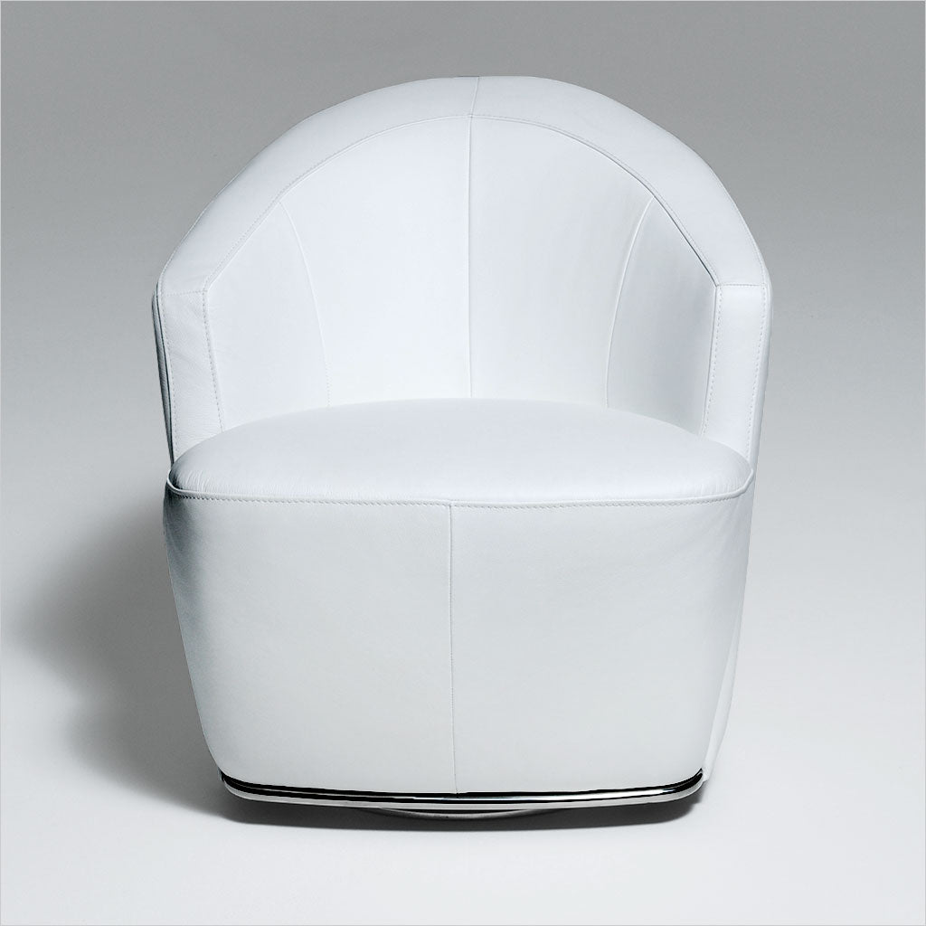 Vienna Swivel Chair - White - Scan Design | Modern and Contemporary ...