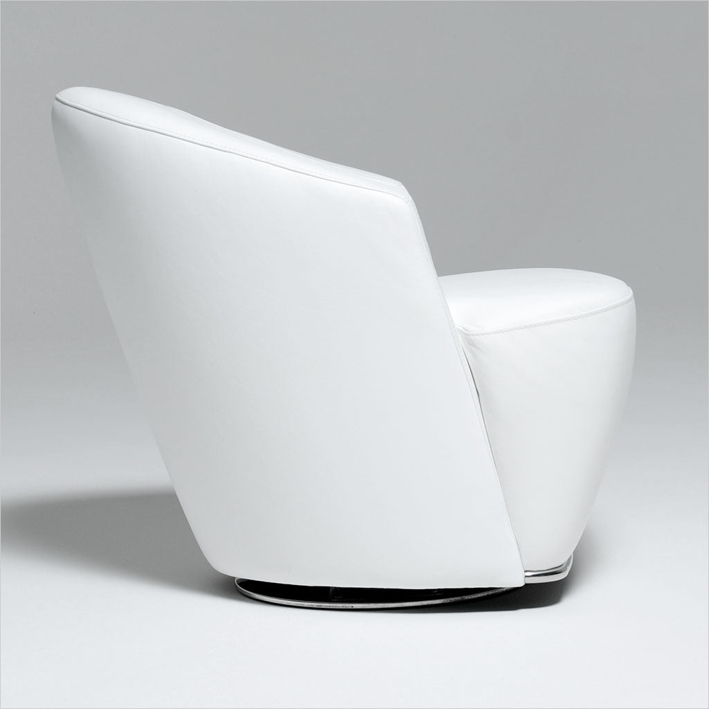 Vienna Swivel Chair - White - Scan Design | Modern and Contemporary ...